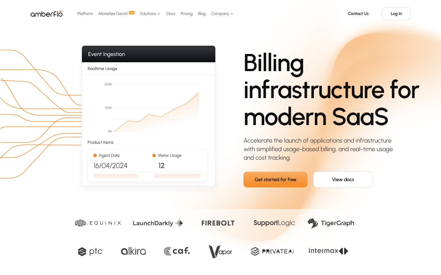 Amberflo.io: AI & SaaS Metering and Billing Platform